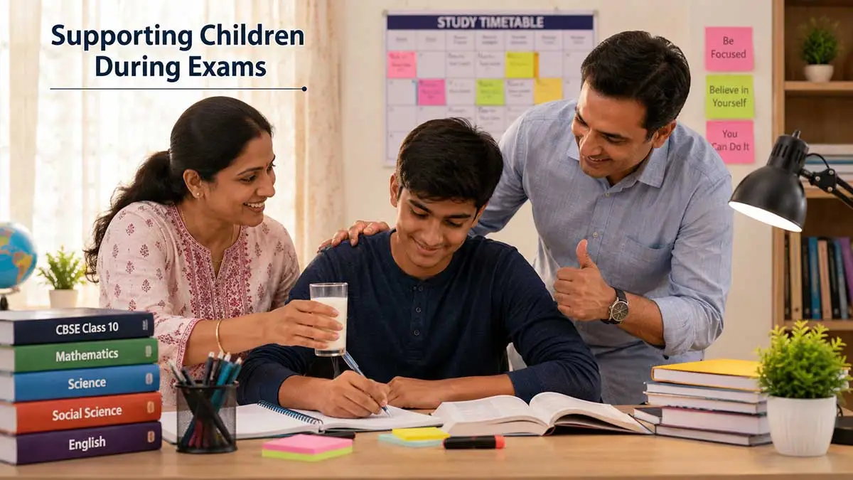 How Parents Can Support Children During Exam Season